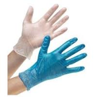China Biodegradable Disposable Vinyl Gloves Medium 100pcs 0.83mm Thickness for sale