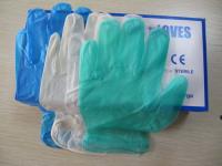 China 240mm Disposable Vinyl Gloves Powder Free Medical Exam Gloves XS to XL for sale