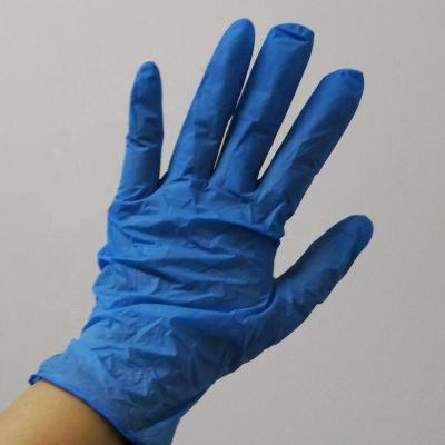 China CE 9MPa Powder Free Nitrile Examination Gloves 0.83mm Thickness for sale