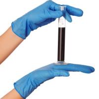 China Disposable Black Nitrile Gloves 4.0g Powder Free Medical Exam Gloves XS to XL for sale
