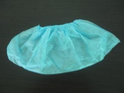 China Disposable PP Nonwoven Shoe Covers 20gsm Dust Proof Blue Green White for sale