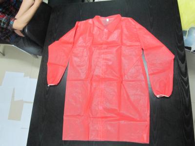 China Dental Level 1 PP SMS 50gsm Disposable Isolation Gowns for sale