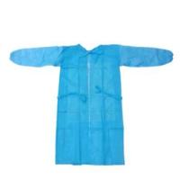 China Disposable Isolation Gown 50gsm Medical Surgical Nonwoven XXXL for sale