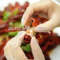 China PVC Vinyl Food Grade Disposable Gloves 240mm Latex Free AQL 1.5 for sale