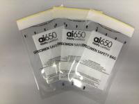 China Class II Hospital Pathology Biohazard Ziplock Bag 95 kPa 150x240mm for sale