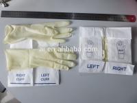 China Sterile Latex Surgical Hand Gloves Powder Free 240mm Length CE ISO Certified for sale