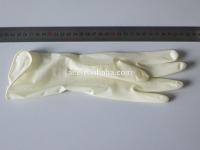 China FDA Approved Sterile Latex Surgical Gloves Disposable Powdered 240mm Length XS to XL for sale