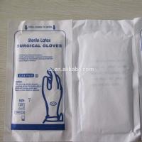 China FDA Approved Sterile Latex Surgical Gloves Disposable Powdered 240mm Length XS to XL for sale