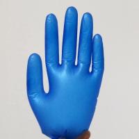 China Powder Free Disposable Nitrile Vinyl Gloves XL Size 240mm Length Medical Grade for sale