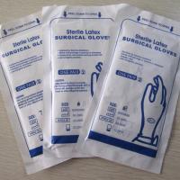 China Medical Latex Examination Gloves Powder Free 240mm Length CE ISO Certified for sale