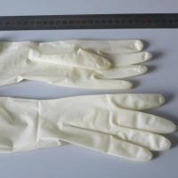 China Examination Disposable Latex Rubber Gloves Powdered and Powder Free AQL 1.5 2.5 for sale