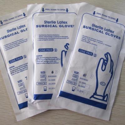 China Medical Latex Examination Gloves Powder Free Low Protein Size 6.0-9.0 CE ISO for sale