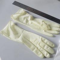China Natural Latex Examination Gloves Ambidextrous AQL 1.5 2.5 4.0 Medical Industrial Grade for sale