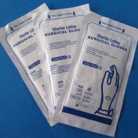 China Disposable Medical Latex Surgical Gloves CE ISO 240mm Length 0.20mm Thickness for sale