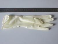 China Disposable Latex Examination Gloves Non Sterile CE ISO 5 Sizes XS to XL for sale