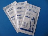 China Disposable Latex Examination Gloves Powdered and Powder Free 240mm Length CE ISO for sale
