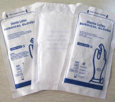 China Disposable Latex Examination Gloves Medical Grade 240mm Length CE ISO for sale