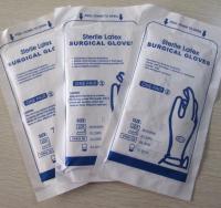 China Disposable Latex Examination Gloves Medical Grade 240mm Length CE ISO for sale