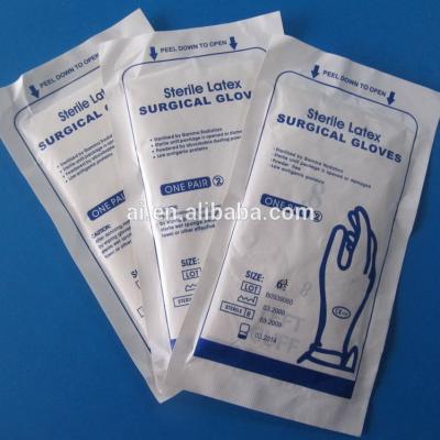 China Non Sterile Disposable Nitrile Latex Examination Gloves Medical Consumable 240mm Length for sale