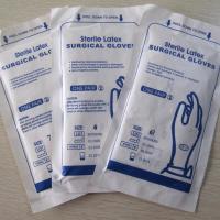 China Disposable Latex Medical Examination Gloves Powdered 240mm Length CE ISO for sale