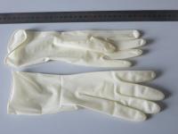 China Sterile Latex Surgical Gloves Blue Medical Exam Gloves CE ISO 9001 for sale