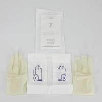 China Disposable Latex Surgical Gloves CE ISO 9001 Sterile Powdered 245mm Length for sale
