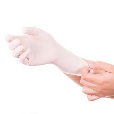 China Disposable Sterile Latex Surgical Examination Gloves 240mm Length CE ISO for sale
