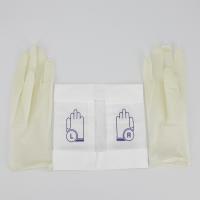China Disposable Medical Latex Surgical Examination Gloves 240mm Length CE ISO Certified for sale