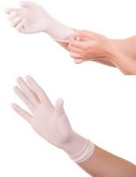 China FDA Approved Disposable Latex Surgical Gloves 9 Inch Powdered Medical Exam Gloves for sale