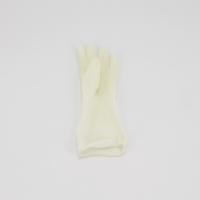 China Powder Free Latex Medical Examination Glove 0.10mm Thickness Disposable for sale