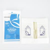 China Powder Free Latex Medical Examination Glove 0.10mm Thickness Disposable for sale