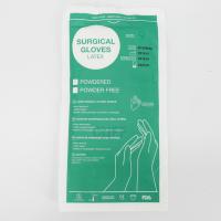 China Powder Free Latex Medical Examination Glove 0.10mm Thickness Disposable for sale