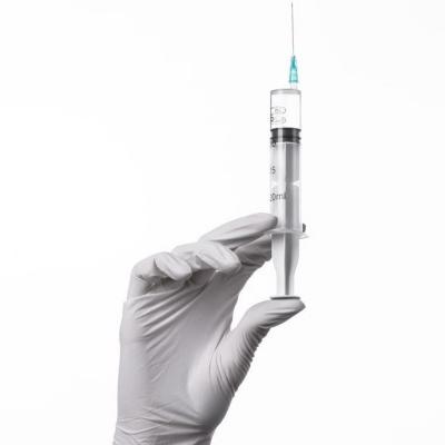 China Disposable Non Sterile Medical Latex Gloves 240mm Length Powdered Exam Gloves for sale