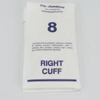 China Disposable Medical Surgical Latex Gloves Powdered Sterile CE ISO 5 Sizes XS to XL for sale