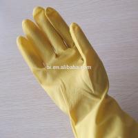 China Natural Rubber Latex Household Gloves for sale