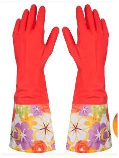 China breathable half coating latex rubber gloves/knitted rubber working gloves for sale