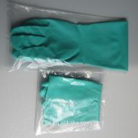 China Protective Work Working Waterproof Latex Household Kitchen Blue Nitrile Gloves for Cleaning for sale