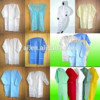 China Disposable Surgical Isolation Gown Level 2 30gsm SMS Nonwoven Hospital Protective for sale