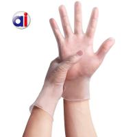 China Micro Textured Surface M5.5g Disposable Sterile Gloves Powder Free for sale
