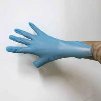 China Disposable Nitrile Vinyl Blend Gloves 0.08mm Powder Free 100pcs Box for sale