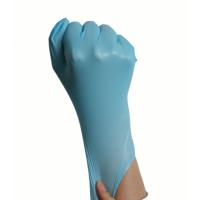 China Disposable Nitrile Vinyl Blend Gloves 3.1 Mils Powder Free Medical Exam Gloves 100pcs for sale