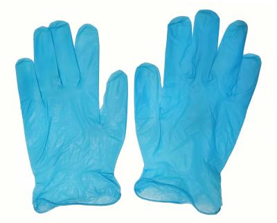 China CE Disposable Nitrile Vinyl Blend Gloves 4.5G 0.08mm Medical Examination for sale