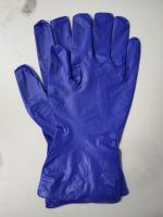 China Powder Free 0.08mm Nitrile Vinyl Blend Disposable Exam Gloves Soft Synthetic for sale