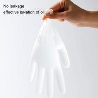 China Disposable Vinyl Gloves TPE Food Grade 240mm Length Easy Donning Powdered for sale