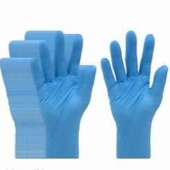 China Nitrile Disposable Gloves Powder Free Textured Ambidextrous 240mm Length Medical Exam for sale