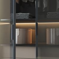 China Customised Aluminum Furniture Profile Handle For Sliding Wardrobe for sale