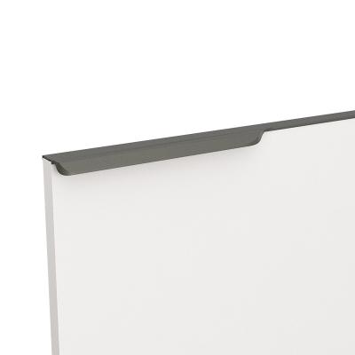 China Gunmetal Cabinet Wardrobe Drawer Handles Furniture Hardware Lightweight for sale