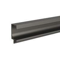 China Modern Kitchen Bathroom Aluminium Cupboard Handles G Shape 160mm for sale