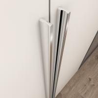 China Rectangle Brushed Nickel Cabinet Hardware Handles For Kitchen 1000mm for sale