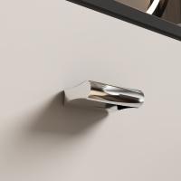 China 32mm Brushed Nickel Cabinet Hardware Handles Pulls For Wardrobe Dresser for sale